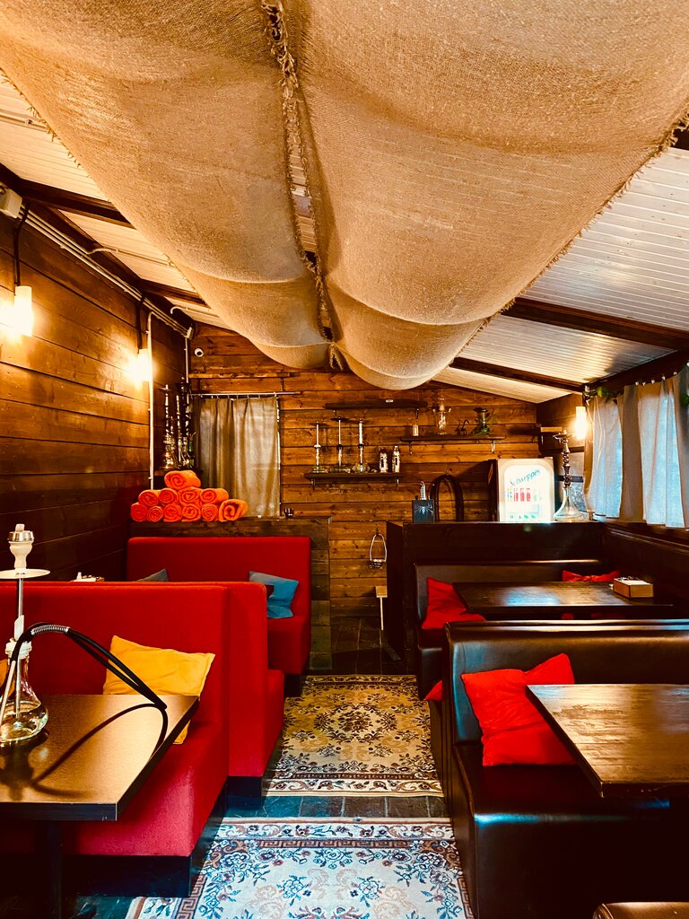 Nargile kafeler Graip lounge bar, Moskova, foto