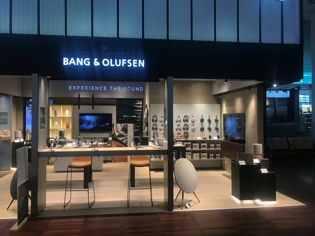 Elektronik eşya mağazaları Bang & Olufsen, Danimarka Başkent Bölgesi, foto
