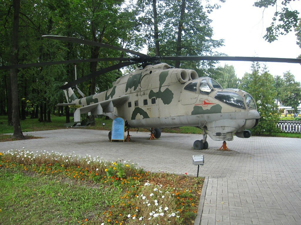 Teknoloji anıtı Вертолёт Ми-24, Zelenodolsk (Yeşel Üzen), foto