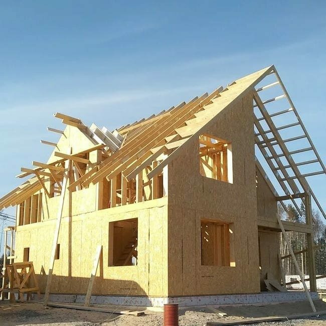 Prefabrik binalar 1 Дом РФ, Moskova, foto