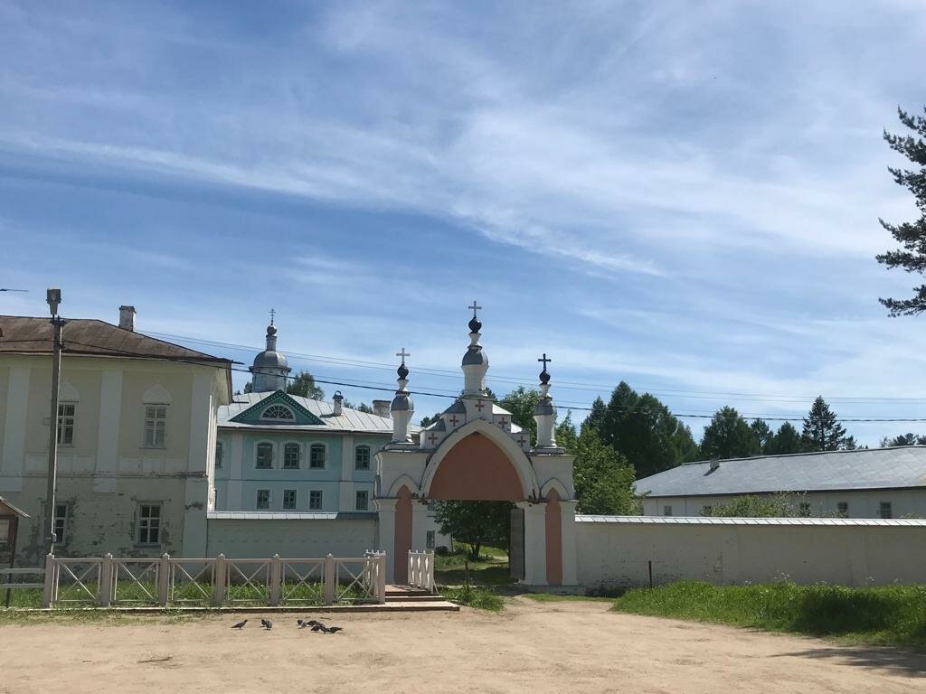 Pınar, çay Чудотворный источник преподобного Павла Обнорского, Vologodskaya oblastı, foto