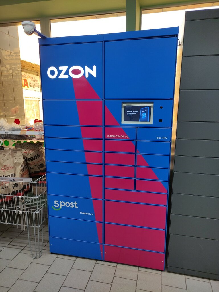 Parsel otomatı Ozon Box, Volgograd, foto