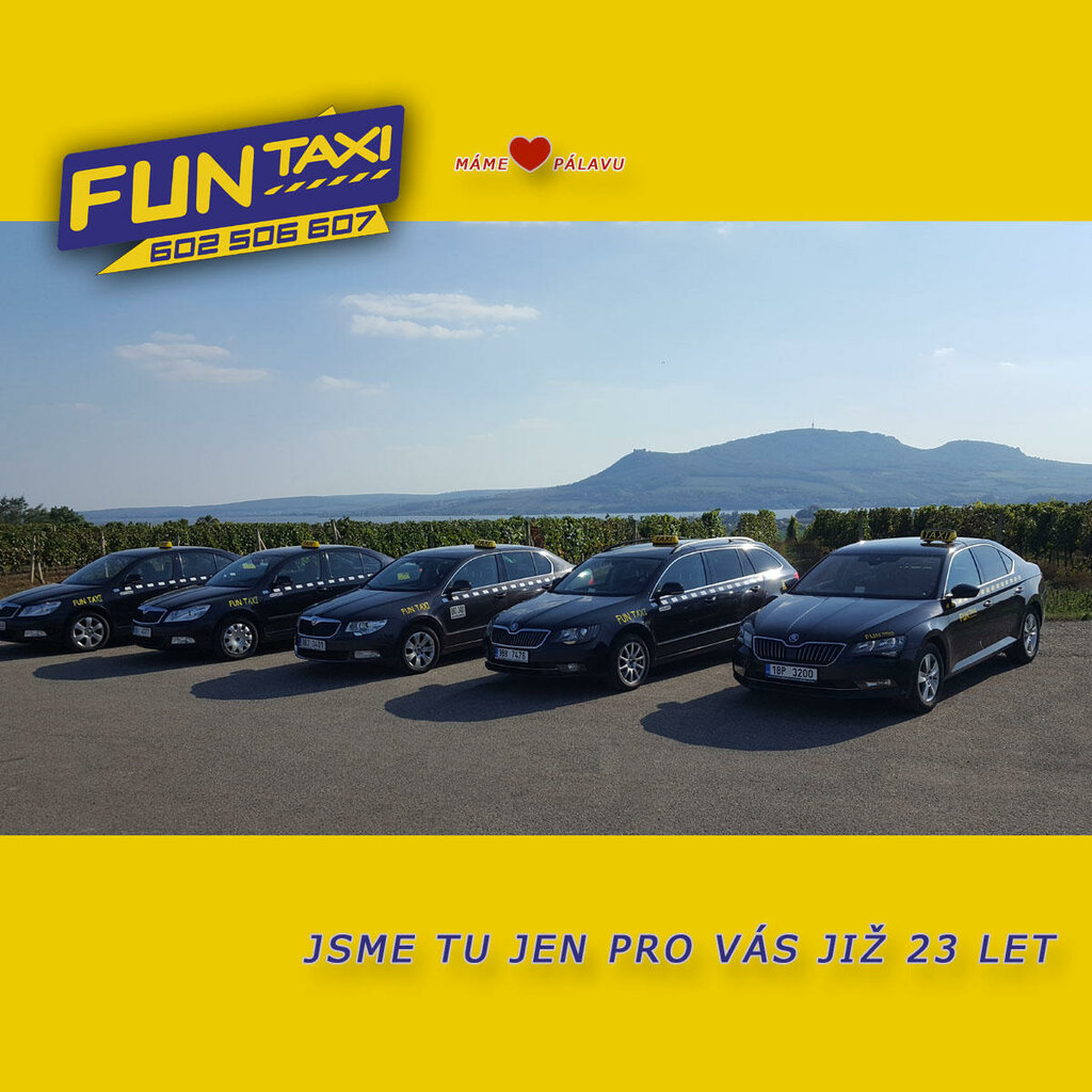 Taksi Fun Taxi Hustopeče, Mikulov, Güney Moravya Bölgesi, foto