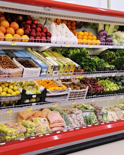 Süpermarket Korzinka. uz, Fergana, foto