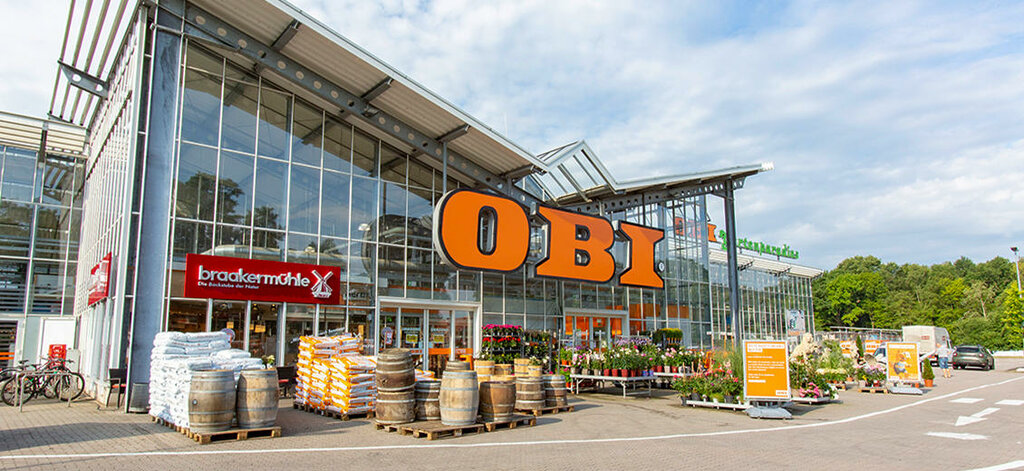 i̇nşaat malzemeleri toptan OBI Markt Glinde, Schleswig‑Holstein, foto