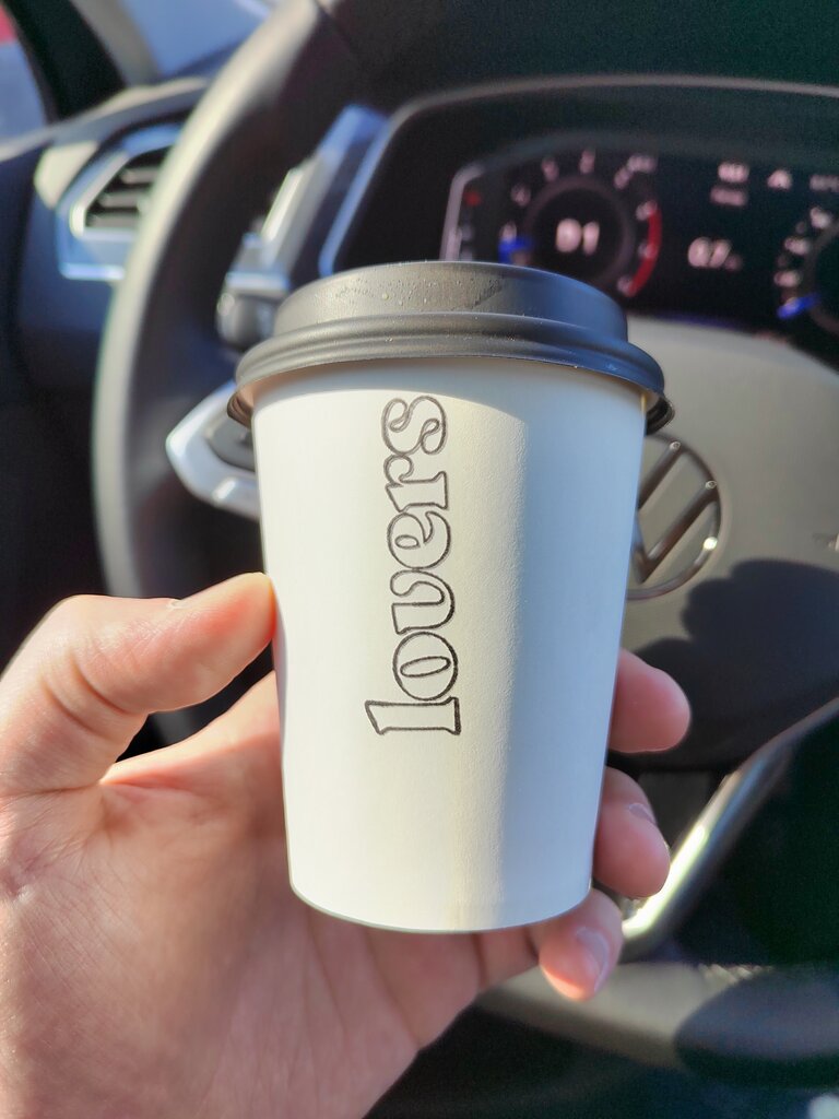 Al götür kahve Lovers coffee, Saint‑Petersburg, foto