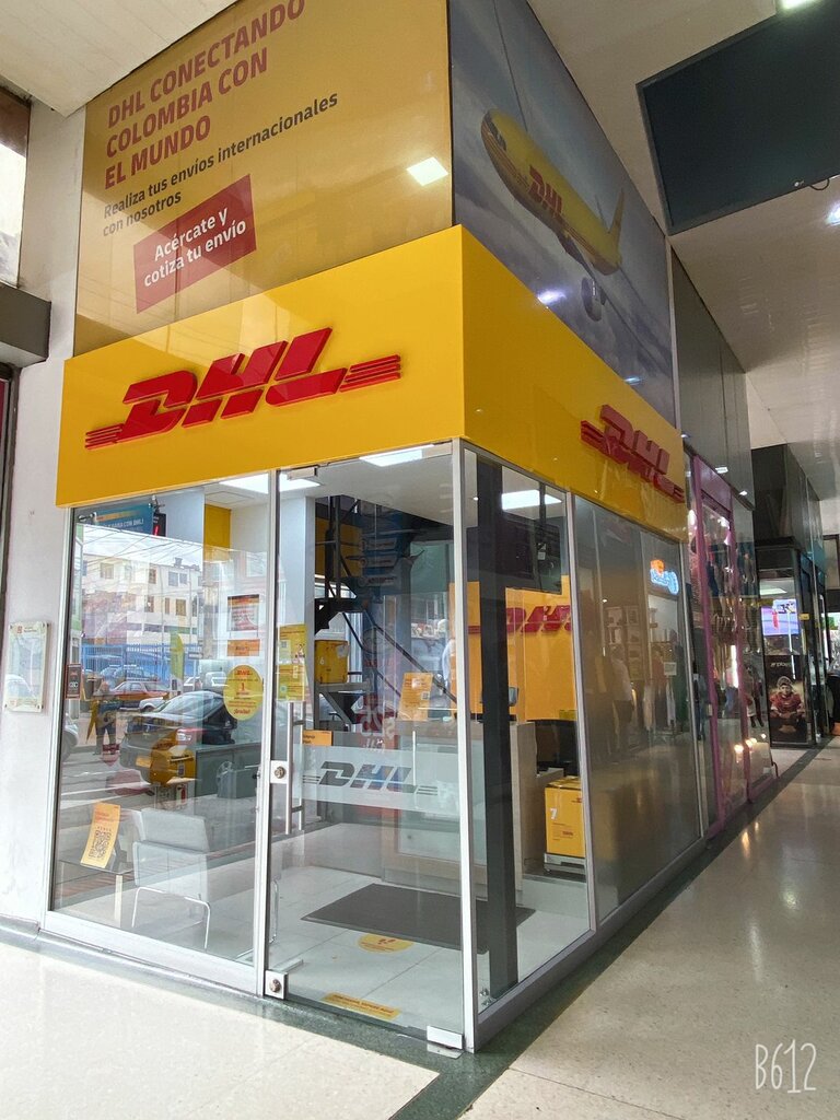 Kurye hizmetleri DHL Express Punto de Venta, Bogota, foto