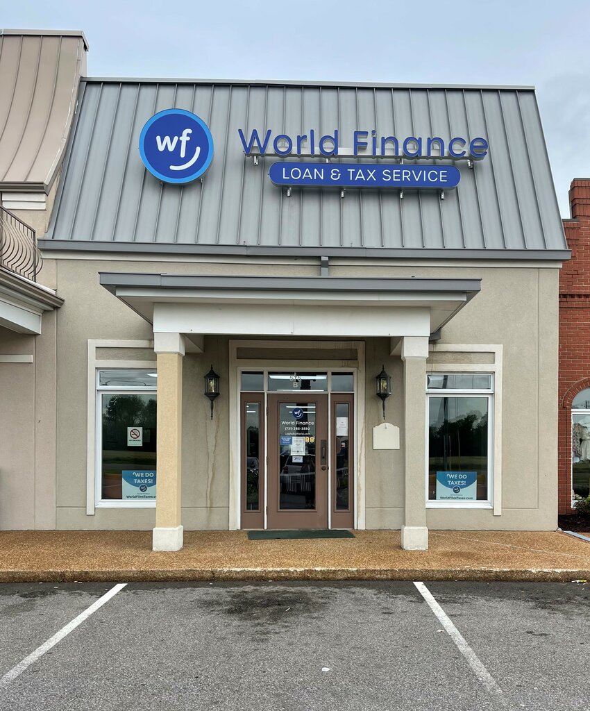 Kredi komisyoncuları World Finance, Tennessee Eyaleti, foto