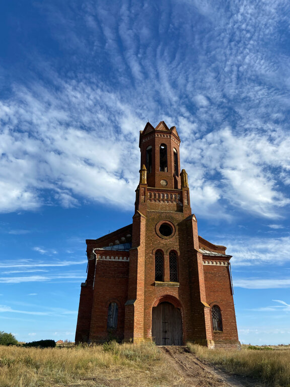 Protestan kilisesi Кирха, Volgogradskaya oblastı, foto