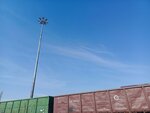 Европейский серный терминал (Leningrad Region, Kingiseppskiy District, Vistinskoye selskoye poseleniye), endüstriyel altyapı  Saint‑Petersburg ve Leningradskaya oblastından