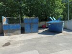 Пункт приёма стекла (St. Petersburg, Sestroretsk, Novo-Gagarinskaya ulitsa), ayrı çöp toplama noktası  Sestroretsk'ten