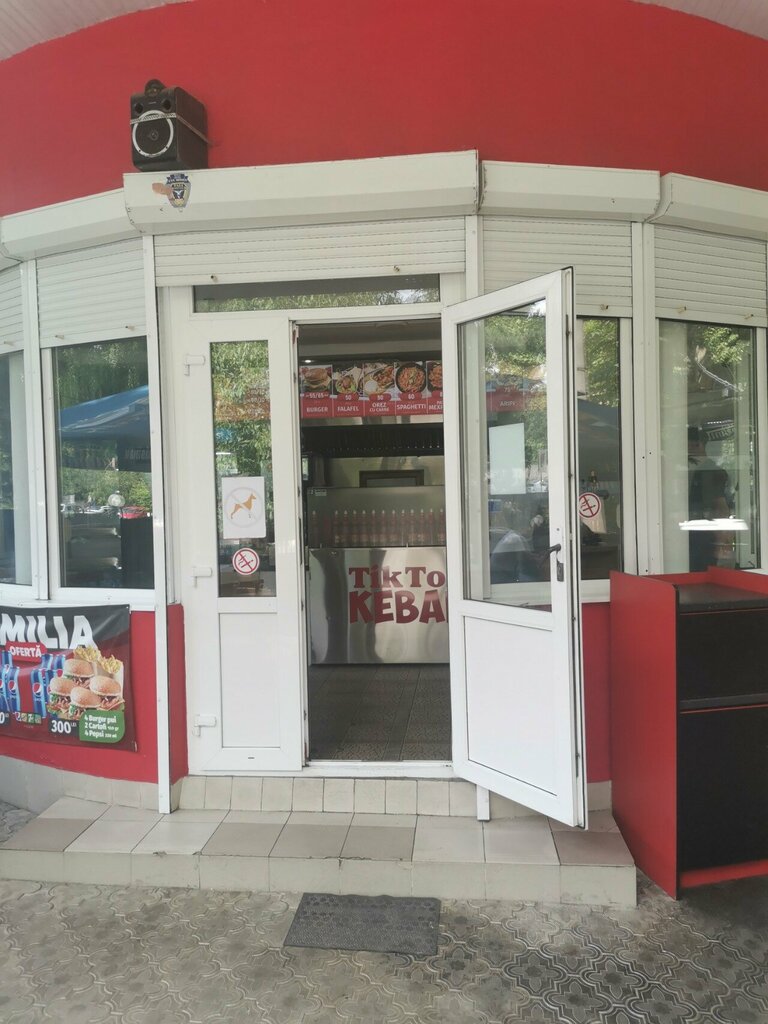 Fast food Tik Tok Kebab, Kişinev, foto