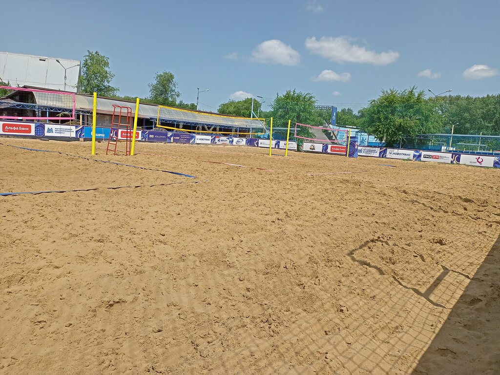 Spor alanı Волейбольная площадка, Magnitogorsk, foto