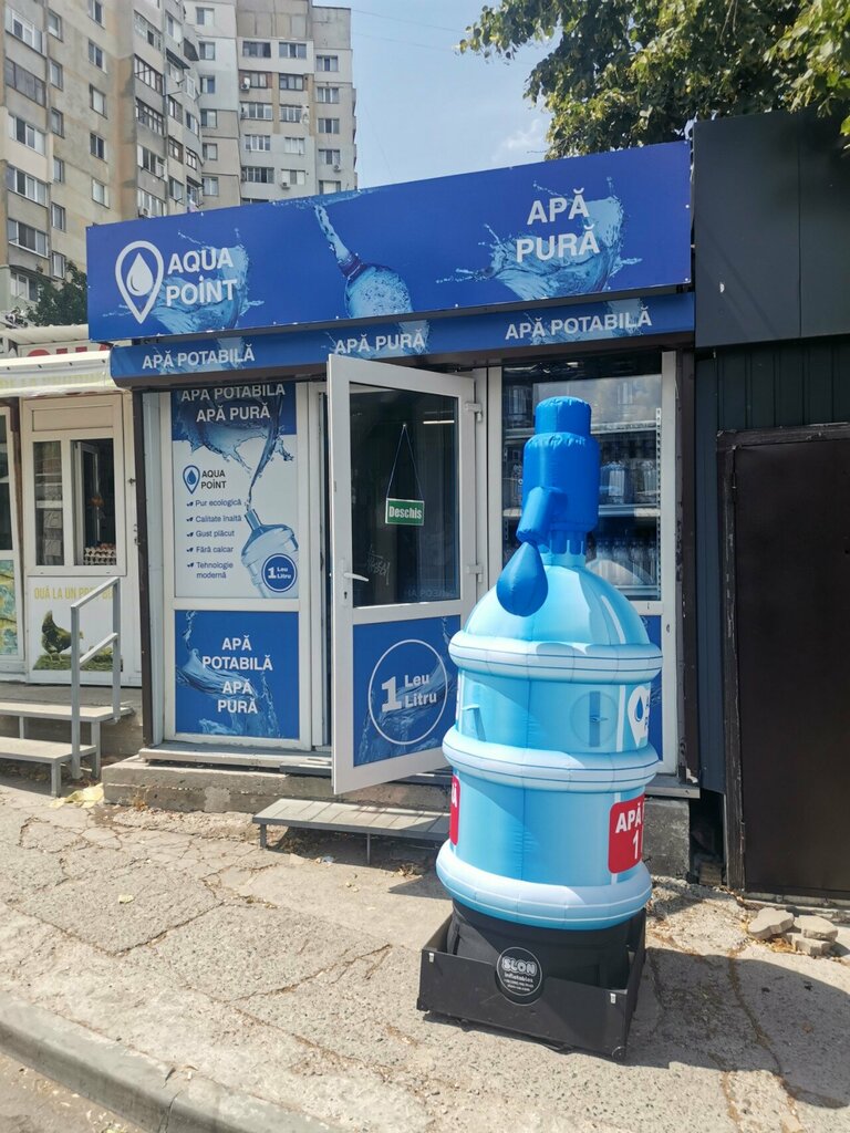 Su satışı Aqua point, Kişinev, foto