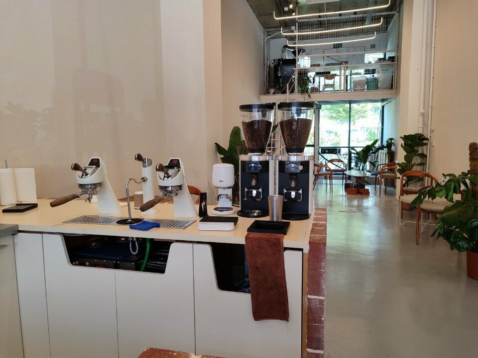 Kahve dükkanları Rico Roasters Coffee, İstanbul, foto