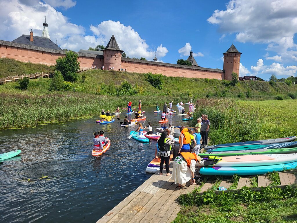 Kürek sörfü SupSuzdal, Suzdal, foto