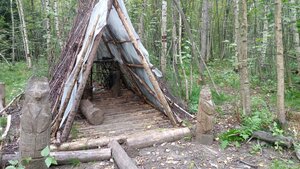 Домик Лешего (Moscow Region, Lobnensky Forest park), turistik yerler  Moskova ve Moskovskaya oblastından