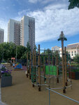 Playground (Moscow, Severo-Zapadniy Administrative Okrug, Yuzhnoye Tushino District, 4th Microdistrict of Skhodnya Floodplain), oyun alanı  Moskova'dan