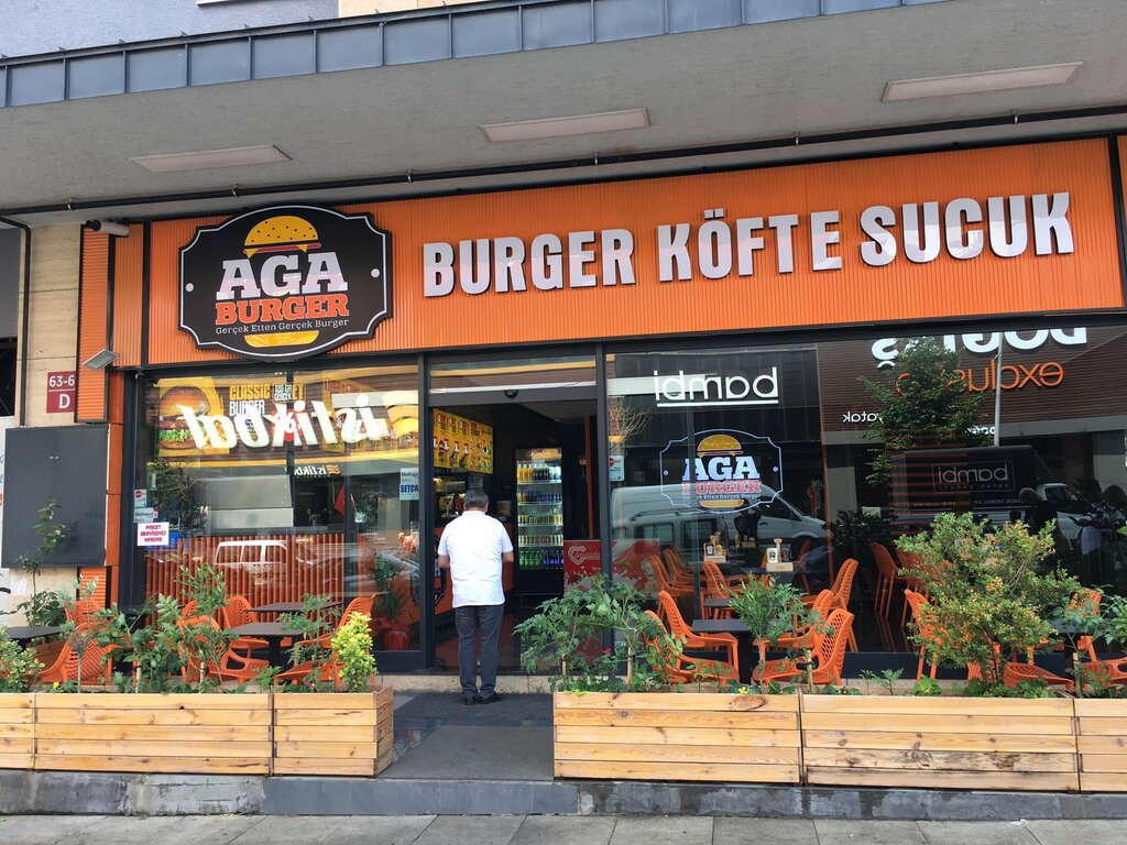 Fast food Aga Burger Güneşli, İstanbul, foto