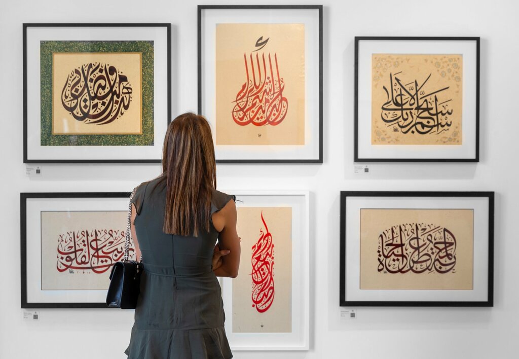 Sanat atölyeleri Showcase Antiques Art & Frames, Dubai, foto