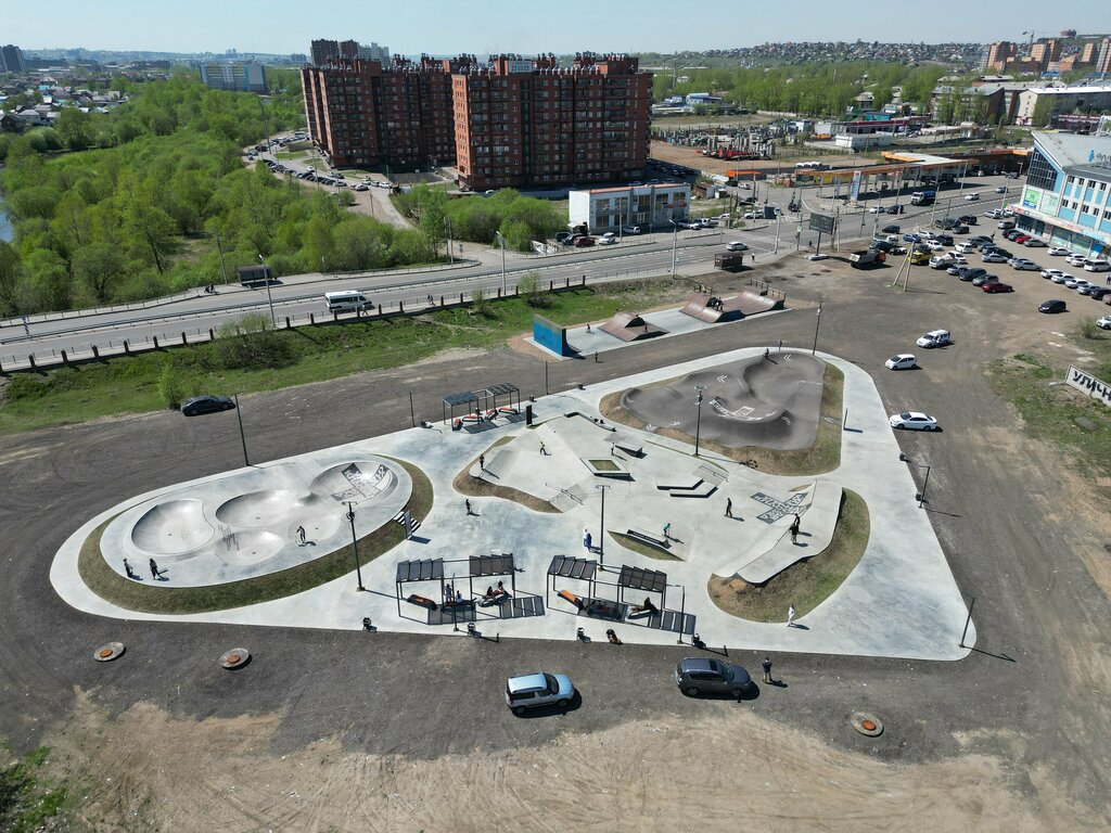 Kaykay parkı Скейт-парк, Irkutsk, foto