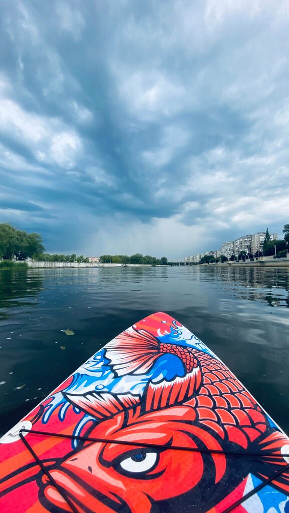 Kürek sörfü Sup Travel Kld, Kaliningrad, foto