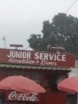 Junior Services (Brazzaville, Commune de Mfilou, Avenue de Ngamaba), i̇ş merkezi  Brazzaville'den