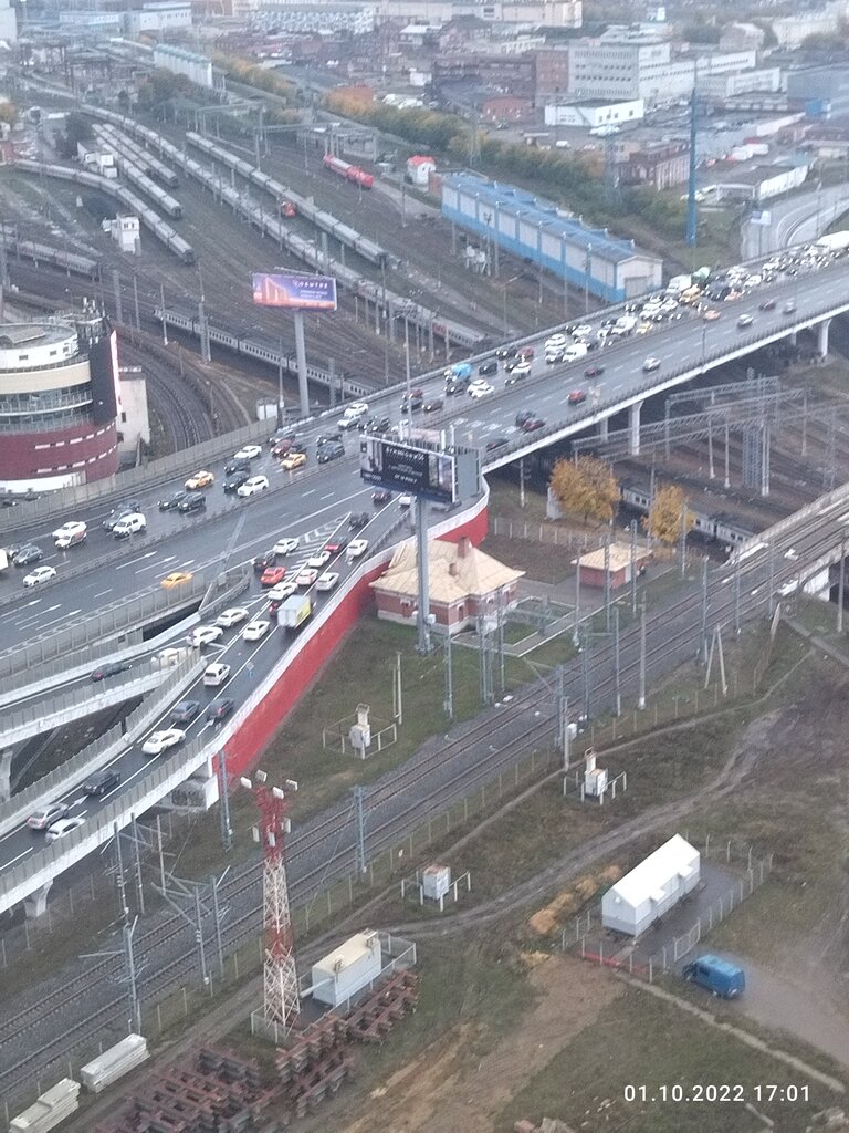 Turistik yerler Вокзал станции Кутузово Московской Окружной железной дороги, Moskova, foto