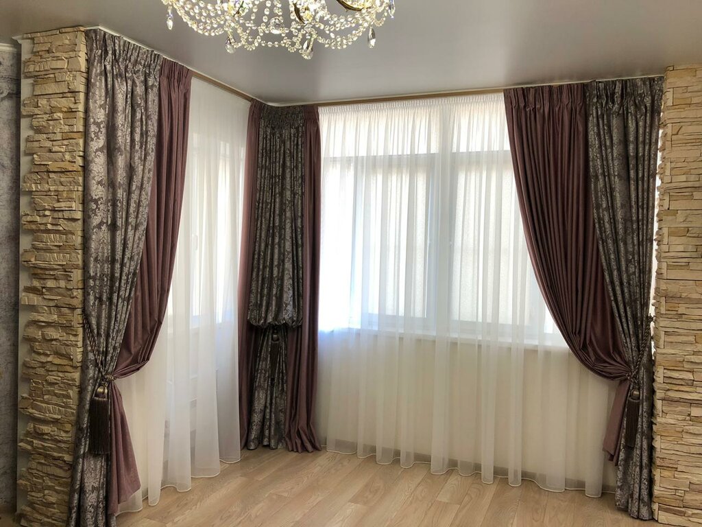 Perde ve korniş üreticileri Vip-dekor, Novorossiysk, foto