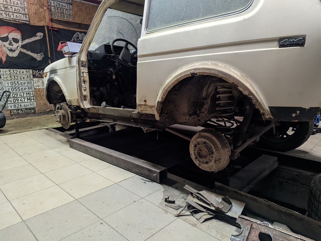 Otomobil servisi Автомастерская, Pskovskaya oblastı, foto