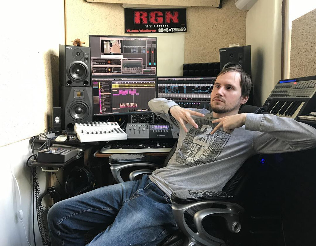 Ses kayıt stüdyoları Studio Rap, Moskova, foto