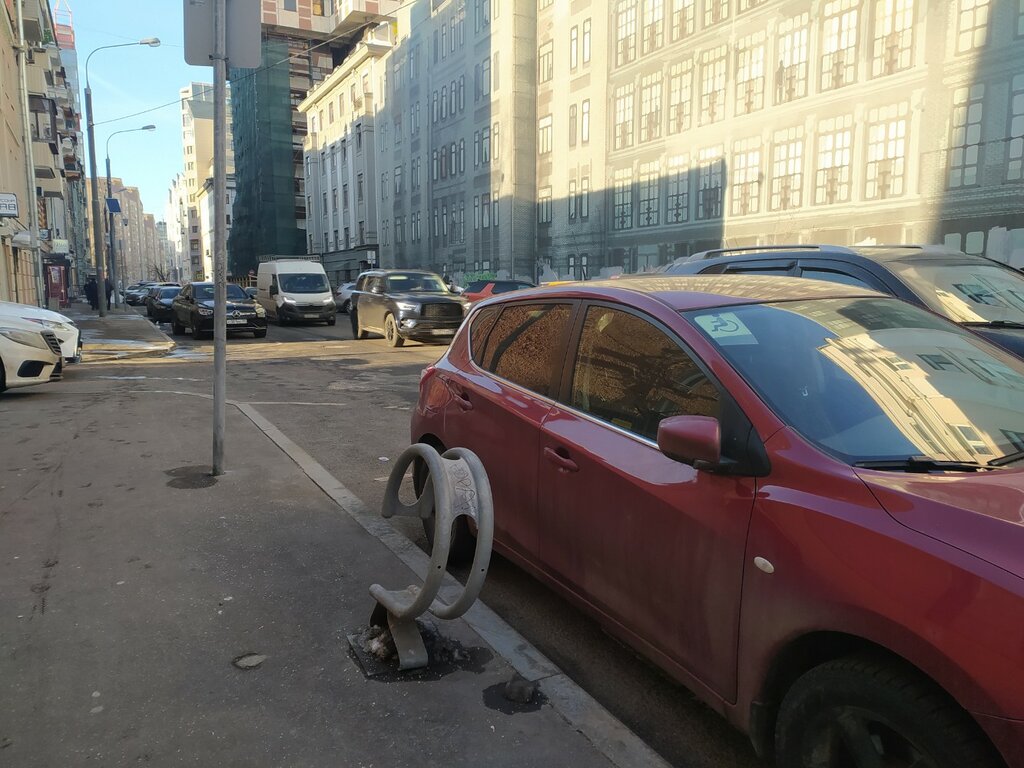 Bisiklet park yerleri Bicycle parking, Moskova, foto