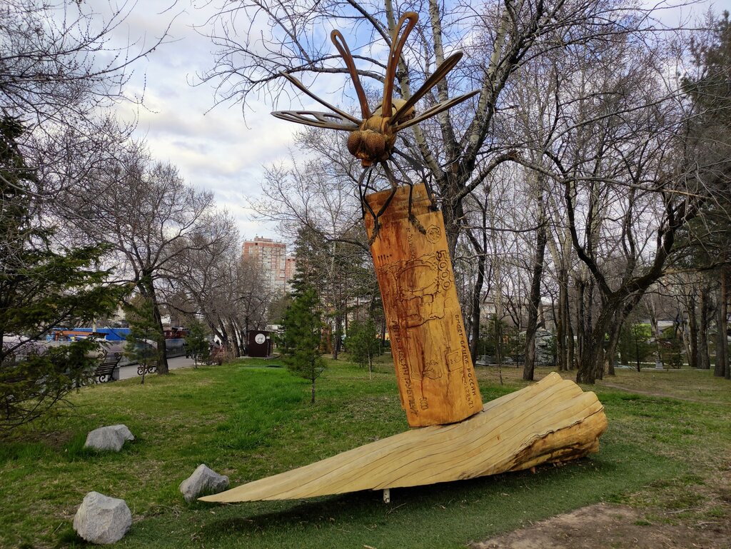 Sanat atölyeleri Арт объект купюра 5000 рублей, Habarovsk, foto