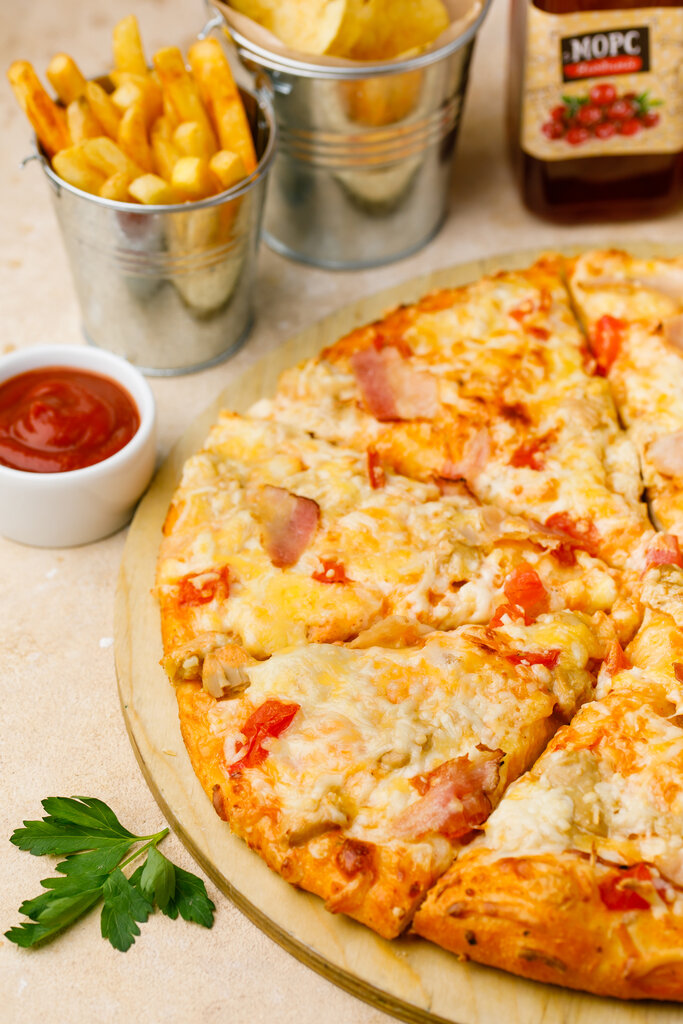 Pizzacılar Maya Pizza, Tomsk, foto