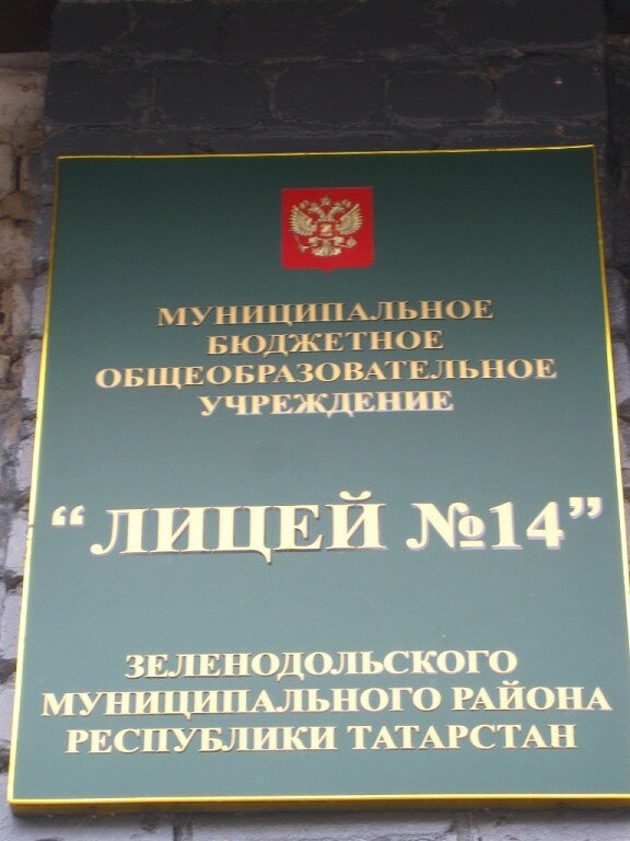 Lise Mbou Litsey № 14 Zmr Rt, Zelenodolsk (Yeşel Üzen), foto