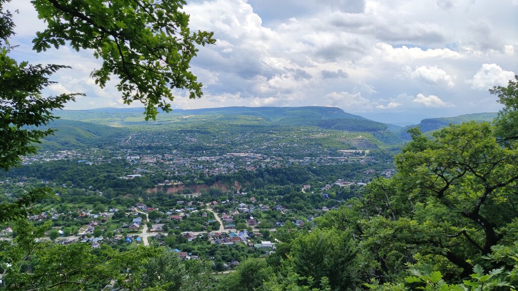 Seyir terası Скала Танковый люк, Adıge Cumhuriyeti, foto