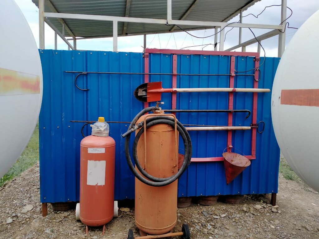 Otogaz dolum istasyonu Amanat Gas, Semey, foto