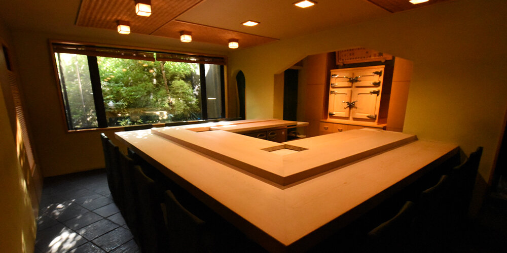 Suşi restoranı Sushi Murase, Tokyo, foto