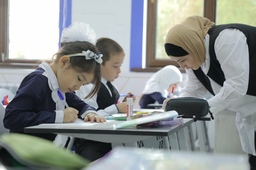 Özel okul Merit School, Taşkent, foto