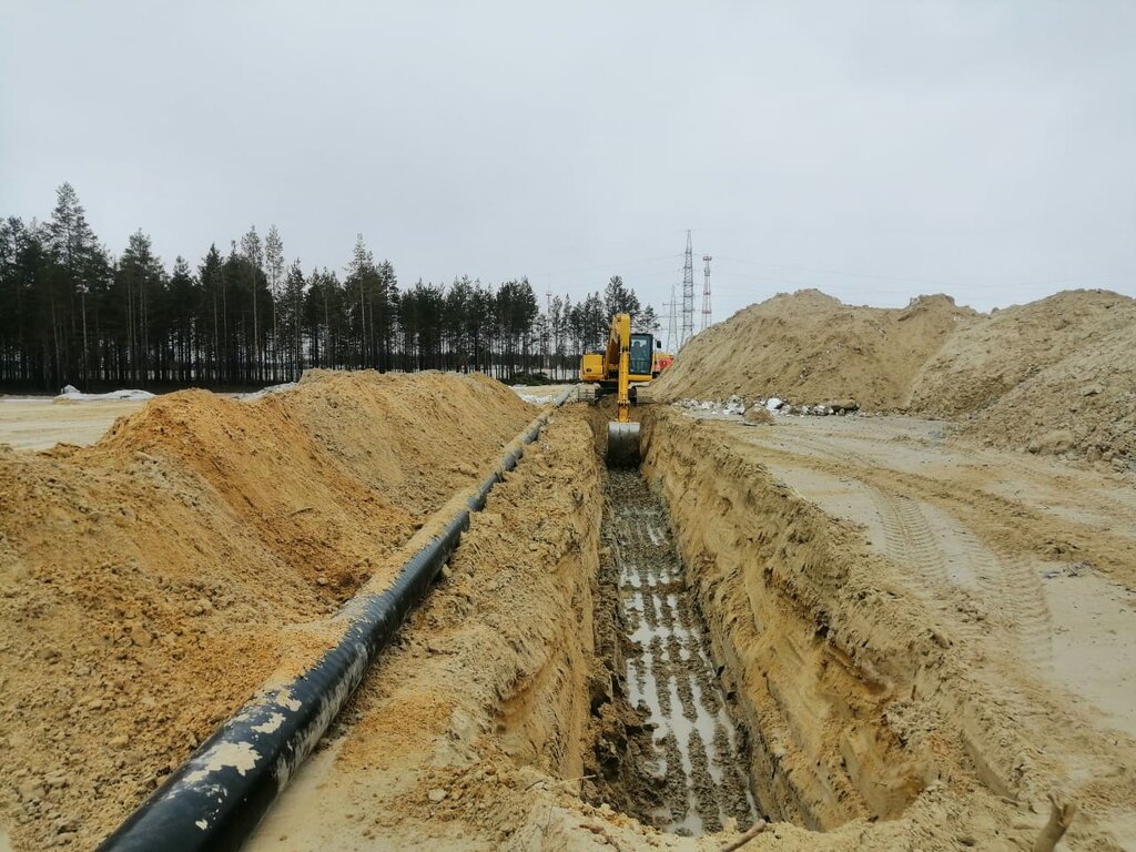 Endüstriyel inşaat Yugraneftestroy, Hantı‑Mansi, foto