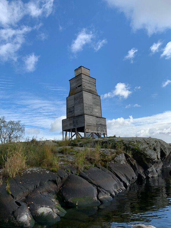 Turistik yerler Юлькин маяк, Karelya, foto