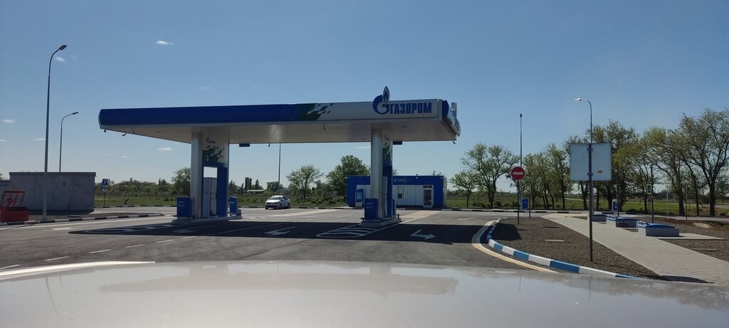 Otogaz dolum istasyonu Gazprom gazomotornoye toplivo, Volgogradskaya oblastı, foto