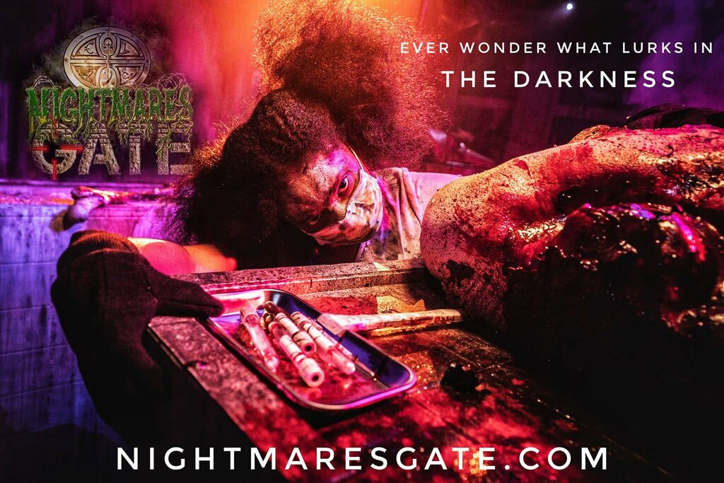 Turistik yerler Nightmare’s Gate Haunted House, Georgia Eyaleti, foto