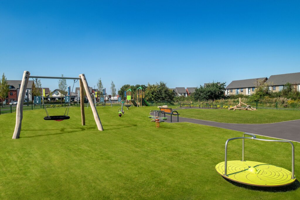 Arazi dizisi Barratt Homes - Ladden Garden Village, İngiltere, foto