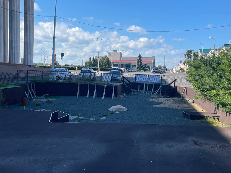 Turistik yerler Фундамент Воскресенского собора, Petrozavodsk, foto