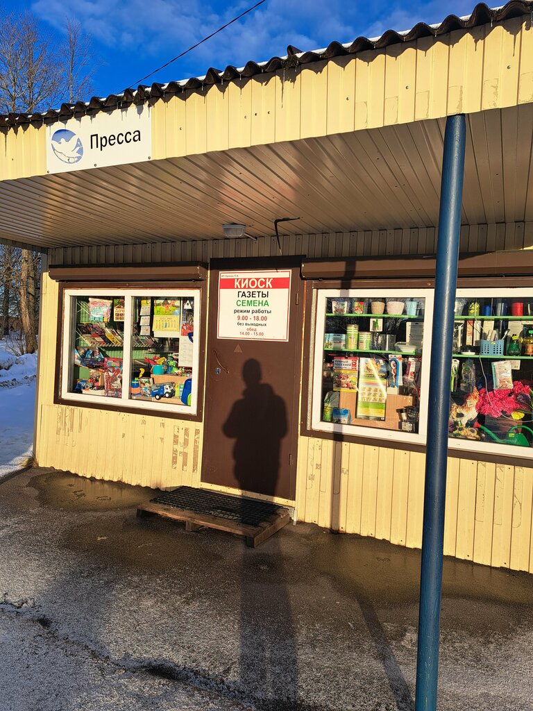 Gazete bayi Газеты Семена, Saint‑Petersburg ve Leningradskaya oblastı, foto