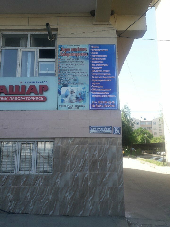 Tıbbi laboratuvarlar Жашар, Osh, foto