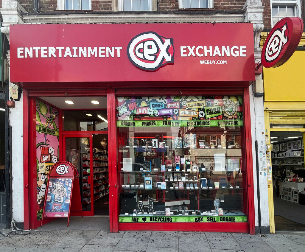 Cep telefonu ve aksesuarları satış mağazaları CeX, Londra, foto