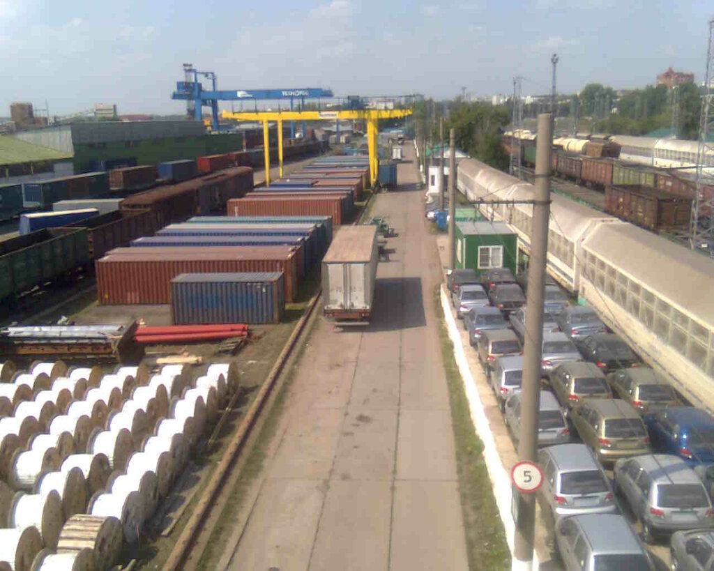 Depo hizmetleri Gruzovoj terminal Rzhd, Ufa, foto