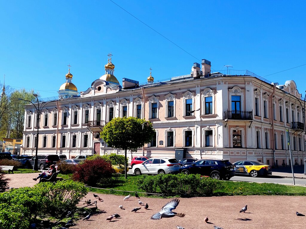 Turistik yerler Дом причта Николо-Богоявленского собора, Saint‑Petersburg, foto
